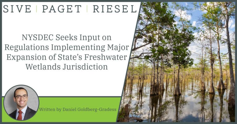 NYSDEC Seeks Input on Regulations Implementing Major Expansion of State ...